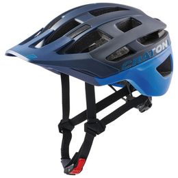 Fahrradhelm Cratoni "AllRace" Gr. 52, blau (blau matt), Helme, 52/57 Kopfumfang: 52cm - 57cm, matt