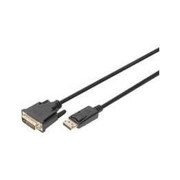 Digitus Adapterkabel DisplayPort > DVI-D schwarz, 3 Meter