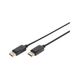 Digitus DisplayPort Anschlusskabel, Full HD 1080p schwarz, 1 Meter