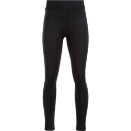 Trainingstights ZIGZAG "Valerie", Jungen, Gr. 152, EURO-Größen, schwarz, 90% Polyester, 10% Elasthan, unifarben, lang, Hosen, aus schnelltrocknendem Funktionsstretch