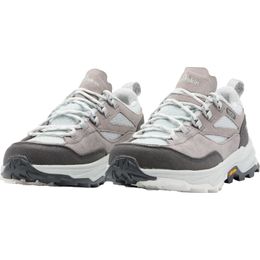 Wanderschuh Jack Wolfskin "CYROX TEXAPORE LOW W", Damen, Gr. 41, grau (cool grau), Synthetik, Textil, Schuhe Wanderschuh, Wasserdicht, Trekkingschuh