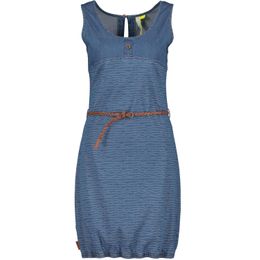 alife and kickin Sommerkleid ALIFE & KICKIN "Damen DojaAK DNM B", Damen, Gr. S, Normalgrößen, blau (denim), 95% Baumwolle, 5% Elasthan, Kleider