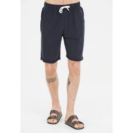 Shorts CRUZ "Swanson", Herren, Gr. L, US-Gr&ouml;&szlig;en, blau (dunkelblau), 90% Baumwolle, 10% Viskose, gestreift, kurz, Hosen Shorts, in bequemer Passform