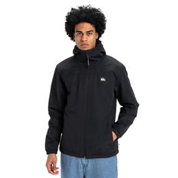 Regenjacke Quiksilver "Overcast 3K Warm", Herren, Gr. S, schwarz, 65% Baumwolle, 35% Nylon, Jacken Regenjacke