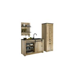 M&ouml;bel Kraft Kombi 1PPAK9 Sherwood holzfarben Ma&szlig;e (cm): B: 133 H: 93 &raquo; M&ouml;bel Kraft