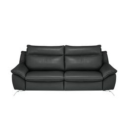 Natuzzi Editions Sofa aus Echtleder Orlando schwarz Ma&szlig;e (cm): B: 219 H: 94 T: 95.0 &raquo; M&ouml;bel Kraft