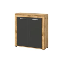 M&ouml;bel Kraft Highboard holzfarben Ma&szlig;e (cm): B: 80 H: 88 T: 35.0 &raquo; M&ouml;bel Kraft