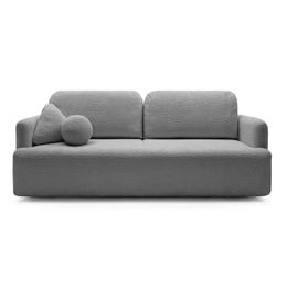 Selsey Einzelsofa mit Schlaffunktion Lambina grau Ma&szlig;e (cm): B: 227 H: 92 &raquo; M&ouml;bel Kraft