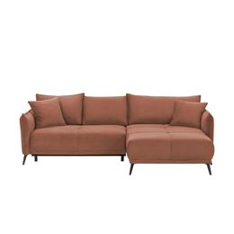 Möbel Kraft Ecksofa Vega De Luxe orange Maße (cm): B: 305 H: 91 T: 192.0 » Möbel Kraft