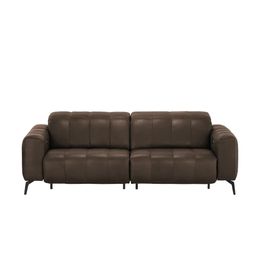 Natuzzi Editions Ledersofa mit Kopfteilverstellung Portento braun Ma&szlig;e (cm): B: 232 H: 78 T: 109.0 &raquo; M&ouml;bel Kraft