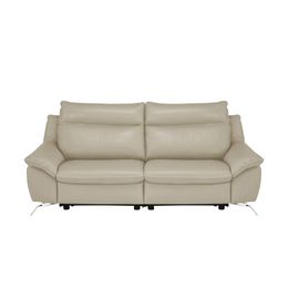 Natuzzi Editions Sofa aus Echtleder Orlando beige Ma&szlig;e (cm): B: 212 H: 94 T: 95.0 &raquo; M&ouml;bel Kraft