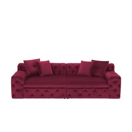 Möbel Kraft Big Sofa Beja rot Maße (cm): B: 270 H: 74 T: 134.0 » Möbel Kraft