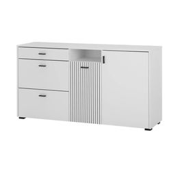 M&ouml;bel Kraft Sideboard wei&szlig; Ma&szlig;e (cm): B: 80 H: 150 T: 42.0 &raquo; M&ouml;bel Kraft