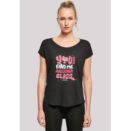 T-Shirt F4NT4STIC "Sex Education You can Find Me In Algebra Class", Damen, Gr. L, schwarz, Obermaterial: 100% Baumwolle, regular fit, Rundhals, ohne B&uuml;ndchen, Shirts T-Shirt, Premium Qualit&auml;t