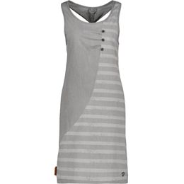 alife and kickin Blusenkleid ALIFE & KICKIN "Damen CameAK B", Damen, Gr. L, Normalgrößen, blau (steal denim), 95% Baumwolle, 5% Elasthan, Kleider Blusenkleid