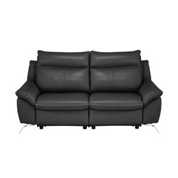 Natuzzi Editions Sofa aus Echtleder Orlando schwarz Ma&szlig;e (cm): B: 174 H: 94 T: 95.0 &raquo; M&ouml;bel Kraft