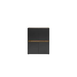 M&ouml;bel Kraft Highboard grau Ma&szlig;e (cm): B: 100 H: 120 T: 40.0 &raquo; M&ouml;bel Kraft
