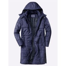 Steppjacke Marco Donati, Herren, Gr. 52, blau (marine), 100% Polyester, Wattierung:100% Polyester, unifarben, Jacken Steppjacke