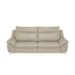 Natuzzi Editions Sofa aus Echtleder Orlando beige Ma&szlig;e (cm): B: 219 H: 94 T: 95.0 &raquo; M&ouml;bel Kraft