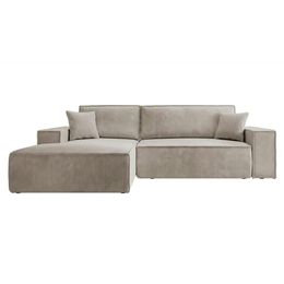 Selsey Ecksofa mit Schlaffunktion Farese beige Ma&szlig;e (cm): B: 267 H: 85 &raquo; M&ouml;bel Kraft