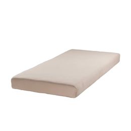 CS Schmal como Feinjersey-Spannbettlaken 2010 beige Ma&szlig;e (cm): B: 140 &raquo; M&ouml;bel Kraft