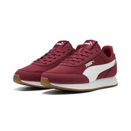 Puma Herren Sneaker "R78 LIGHTWIND", Gr. 38team regal rot, Puma wei&szlig;, gum, Textil, mehrfarbig, Schuhe