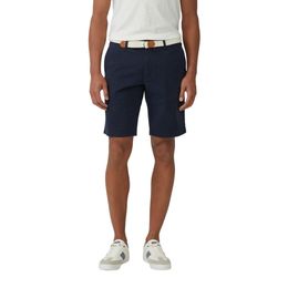 Bermudas s.Oliver, Herren, Gr. 31, N-Gr, blau, Twill, Obermaterial: 97% Baumwolle, 3% Elasthan, unifarben, regular fit kniefrei, Hosen Bermudas, Sommerhose mit Taschen