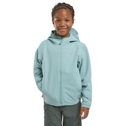 Outdoorjacke Jack Wolfskin "FLAZE JACKET K", Jungen, Gr. 104, grün (soft, jade), Oberstoff: 100% POLYESTER; Futter 1: 100% POLYESTER ; Futter 2: 100% POLYESTER ; Futter 3: 100% POLYESTER, Jacken