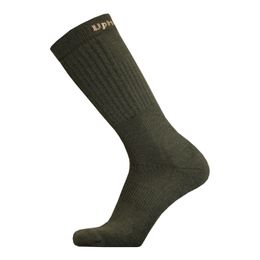 Socken UphillSport "ROVA", Damen, Gr. 43-46, grün, 63% Wolle, 25% Polyamid, 10% Polypropylen, 2% Elasthan, unifarben, Socken Socken, mit mehrlagiger Struktur