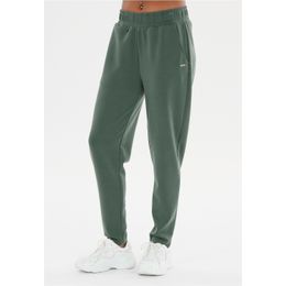 ENDURANCE ATHLECIA Sweathose ATHLECIA "Jillnana", Damen, Gr. 36, EURO-Größen, blau (petrol), 51% Polyester, 44% Modal, 5% Elasthan, unifarben, lang, Hosen, mit recyceltem Polyester