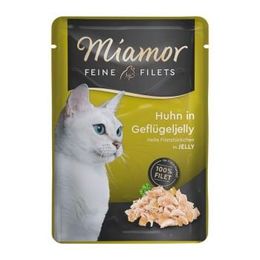 Miamor Feine Filets in Jelly Huhn in Gefl&uuml;geljelly 24x100 g