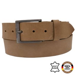 Lederg&uuml;rtel AnnaMatoni "AnnaMatoni Lederg&uuml;rtel Tavo Lederg&uuml;rtel Tavo", Herren, Gr. TW95 - 110cm Gesamtl&auml;nge, beige (taupe 600), 100% Leder, G&uuml;rtel Lederg&uuml;rtel
