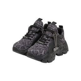 Buffalo Damen Trainingsschuh "Buffalo Binary C - Vegansuede", Gr. 38grau leo, unifarben, Schuhe