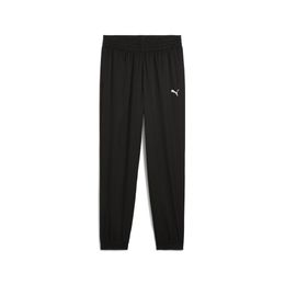 Sporthose Puma "Essentials Gewebte Hose Herren", Damen, Gr. XS, Normalgr&ouml;&szlig;en, schwarz, Obermaterial: 100% Polyester; Futter: 100% Polyester, unifarben, regular fit, Hosen Sporthose