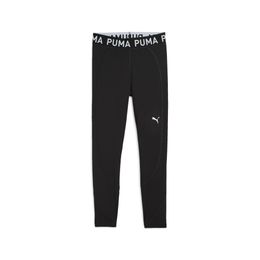 Trainingstights Puma "Puma STRONG Leggings Damen", Damen, Gr. L, Normalgr&ouml;&szlig;en, schwarz, 85% Polyester, 15% Elasthan, eng, Hosen