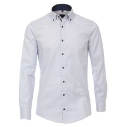 Businesshemd Venti "Venti Businesshemd uni", Herren, Gr. 36, Normalgr&ouml;&szlig;en, blau (hellblau), 100% Baumwolle, unifarben, schmal, Hemden