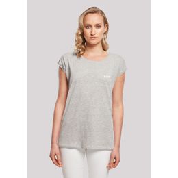 T-Shirt F4NT4STIC "SIUUU", Damen, Gr. 4XL, grau (erdgrau), Obermaterial: 100% Baumwolle, regular fit, Rundhals, ohne B&uuml;ndchen, Shirts T-Shirt, Jugendwort 2022, slang