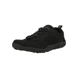 Sneaker Endurance "Kendy", Damen, Gr. 44, schwarz (schwarz, schwarz), Kunstfaser, Polyurethane, Schuhe Sneaker, im Barfu&szlig;-Schuhdesign f&uuml;r nat&uuml;rliches Gehen