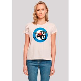 T-Shirt F4NT4STIC "The Jam Band Classic Logo", Damen, Gr. L, pink, Obermaterial: 100% Baumwolle, oversize, Rundhals, ohne B&uuml;ndchen, Shirts T-Shirt, Premium Qualit&auml;t