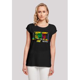 T-Shirt F4NT4STIC "Tao Tao Cassette", Damen, Gr. 4XL, schwarz, Obermaterial: 100% Baumwolle, regular fit, Rundhals, ohne B&uuml;ndchen, Shirts T-Shirt, Retro, Heroes of Childhood, TV Serie
