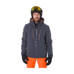 Skijacke Killtec "KSW 50 MN SKI JCKT", Damen, Gr. XXL, nachtblau, Obermaterial: 84% Polyamid, 16% Elasthan;Futter: 100% Polyester;F&uuml;llung: 100% Polyester, Jacken Skijacke, Herren Skijacke: wasserdicht, atmungsaktiv, 4-Wege-Stretch, Schneefang