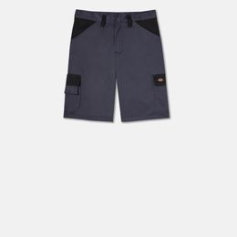 Arbeitshose Dickies "Dickies Workwear Shorts EVERYDAY SHORTS", Herren, Gr. 30, Normalgr&ouml;&szlig;en, grau (grau, schwarz), Obermaterial: 65% Polyester, 35% Baumwolle, Hosen Arbeitshose