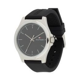 Tommy Hilfiger Uhr 'NORRIS' Herren Größe One Size schwarz / silber