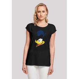 T-Shirt F4NT4STIC "Looney Tunes Road Runner Face", Damen, Gr. 4XL, schwarz, Obermaterial: 100% Baumwolle, regular fit, Rundhals, ohne B&uuml;ndchen, Shirts T-Shirt, Print