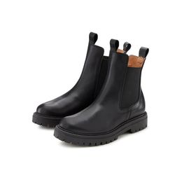 ELBSAND Stiefelette 'Chelseaboots, Schlupfstiefel, Bikerboots, Sommerstiefelette' schwarz Gr. 41 f&uuml;r Damen