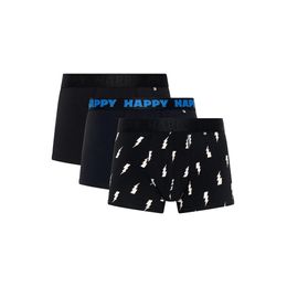 Happy Socks Boxer shorts male Blue, Black size S