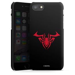 DeinDesign iPhone SE (2022) Handy Premium Case Smartphone Handyh&uuml;lle Schutzh&uuml;lle matt Marvel Logo Spiderman Premium Case
