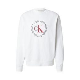 Calvin Klein Jeans Sweatshirt male White size XS