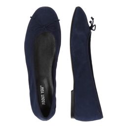 ABOUT YOU Ballerina 'Leandra' Damen Gr&ouml;&szlig;e 39 navy / schwarz