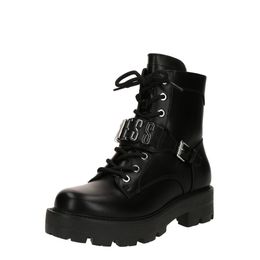 Guess Lace-Up Ankle Boots 'Yanzy' female Black size 38